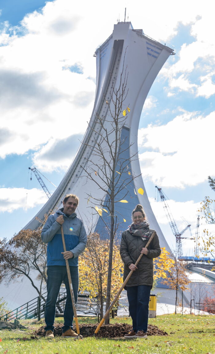 Le Parc olympique et la Soverdi soulignent dix ans de verdissement ...